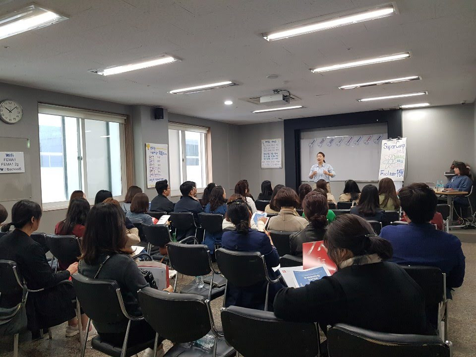루체테 어학원 학부모 포럼 퀀텀 교육현장