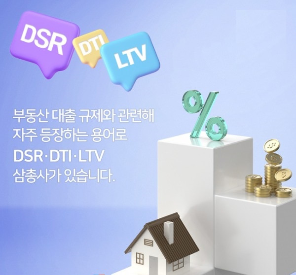 DSR 이란? LTV, DTI 부동산 대출 용어 정리
