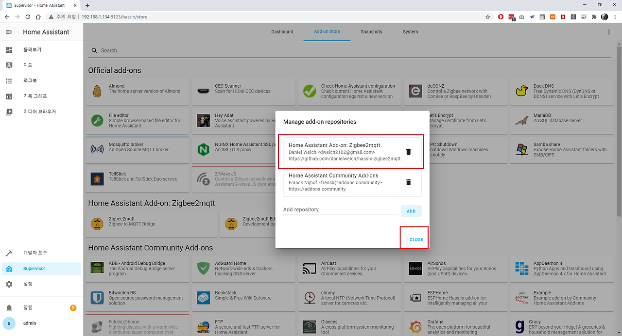 Home Assistant (홈어시스턴트) Zigbee (지그비) 연동 - ② Z2M (Zigbee 2 MQTT) — Home ...
