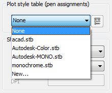 Plot style 변환 (CTB to STB, STB to CTB)