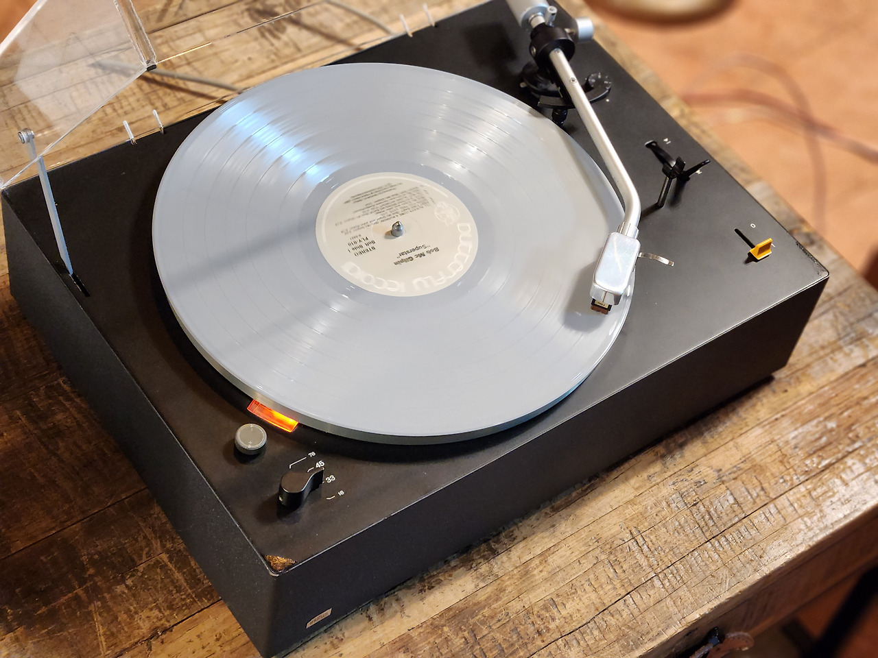 디터람스 디자인 독일 Braun 브라운사의 PS-500 턴테이블 입니다 -슈어75채용-(Stock-out)