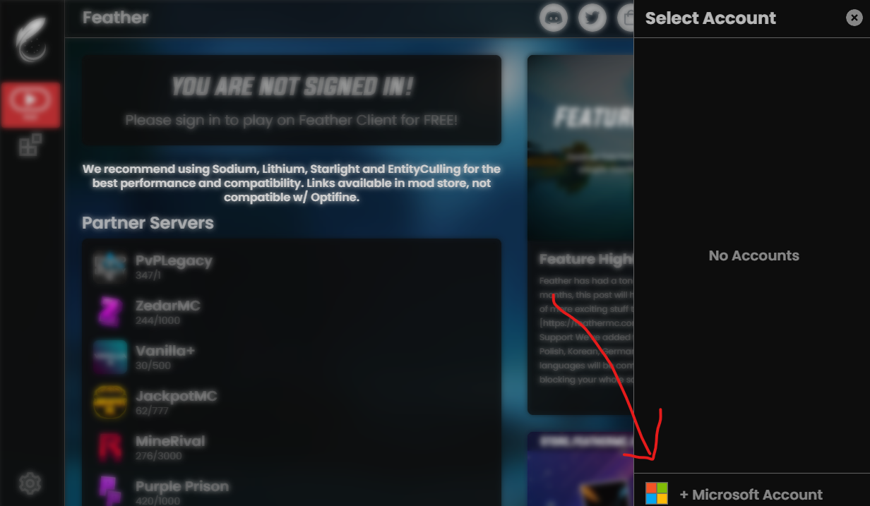 Feather Client 설치법을 알아보자 — 세찐찐의 노트
