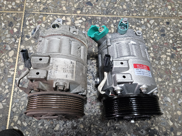 자동차 에어컨 불량 Sm7 L47 차량 컴프레샤 고장으로 갑자기 찬바람이 나오지않는 증상 수리