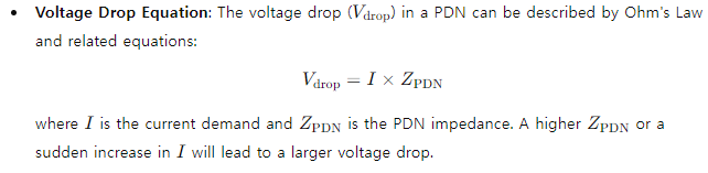 Causes of Voltage Droop in SoCs :: Zeah Engineering Factory