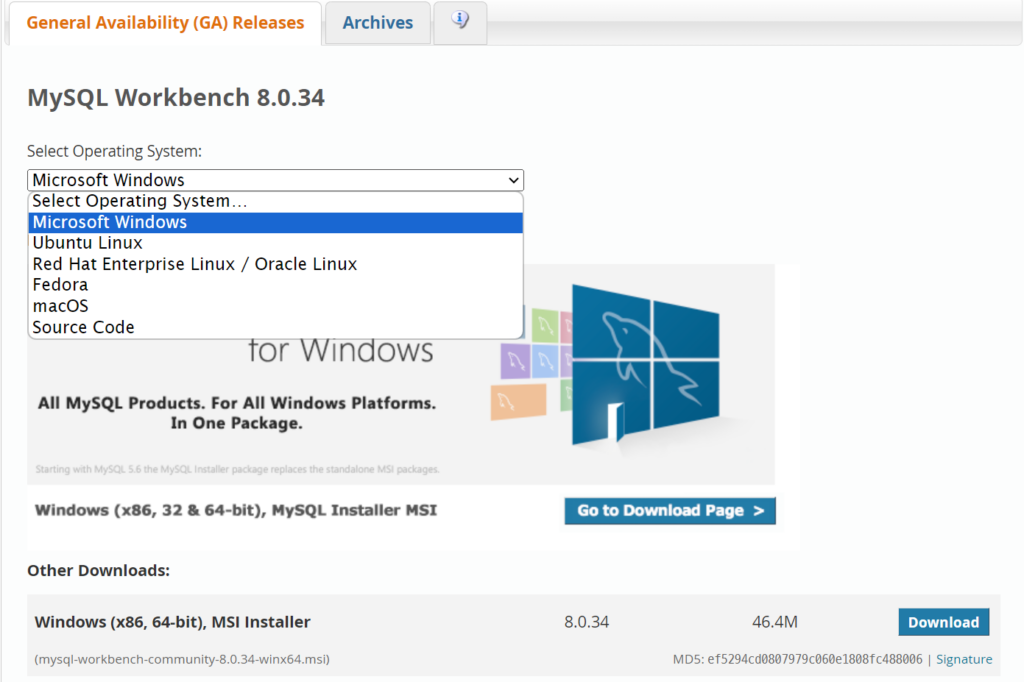 MySQL Workbench 설치 및 사용 방법