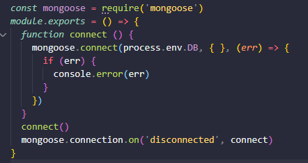 mongoose options usecreateindex,usefindandmodify are not supported 에러 해결 방법