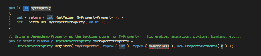 [WPF] DependencyProperty에 대해서