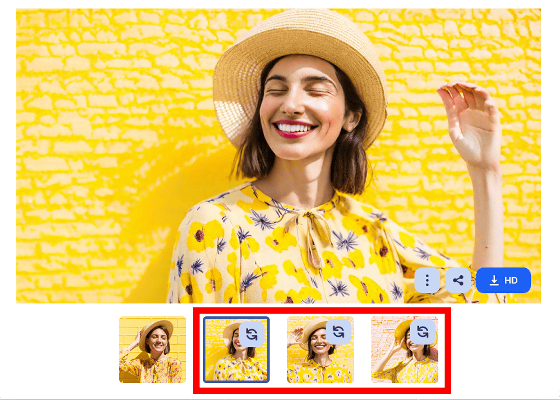 1장의 이미지로부터 「닮은 이미지」를 생성하는 AI 툴 「Reimagine XL」