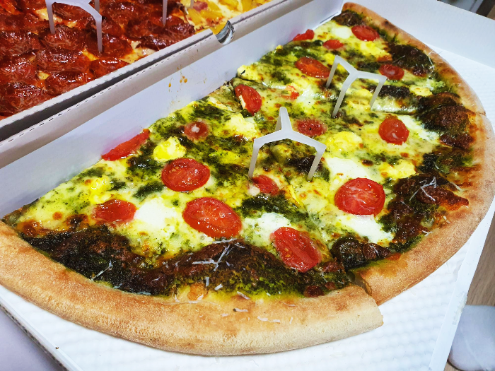 서초구 양재동 피자 맛집 도프 피자 베이커스 배달 바질하와이안페퍼로니트러플 감자튀김