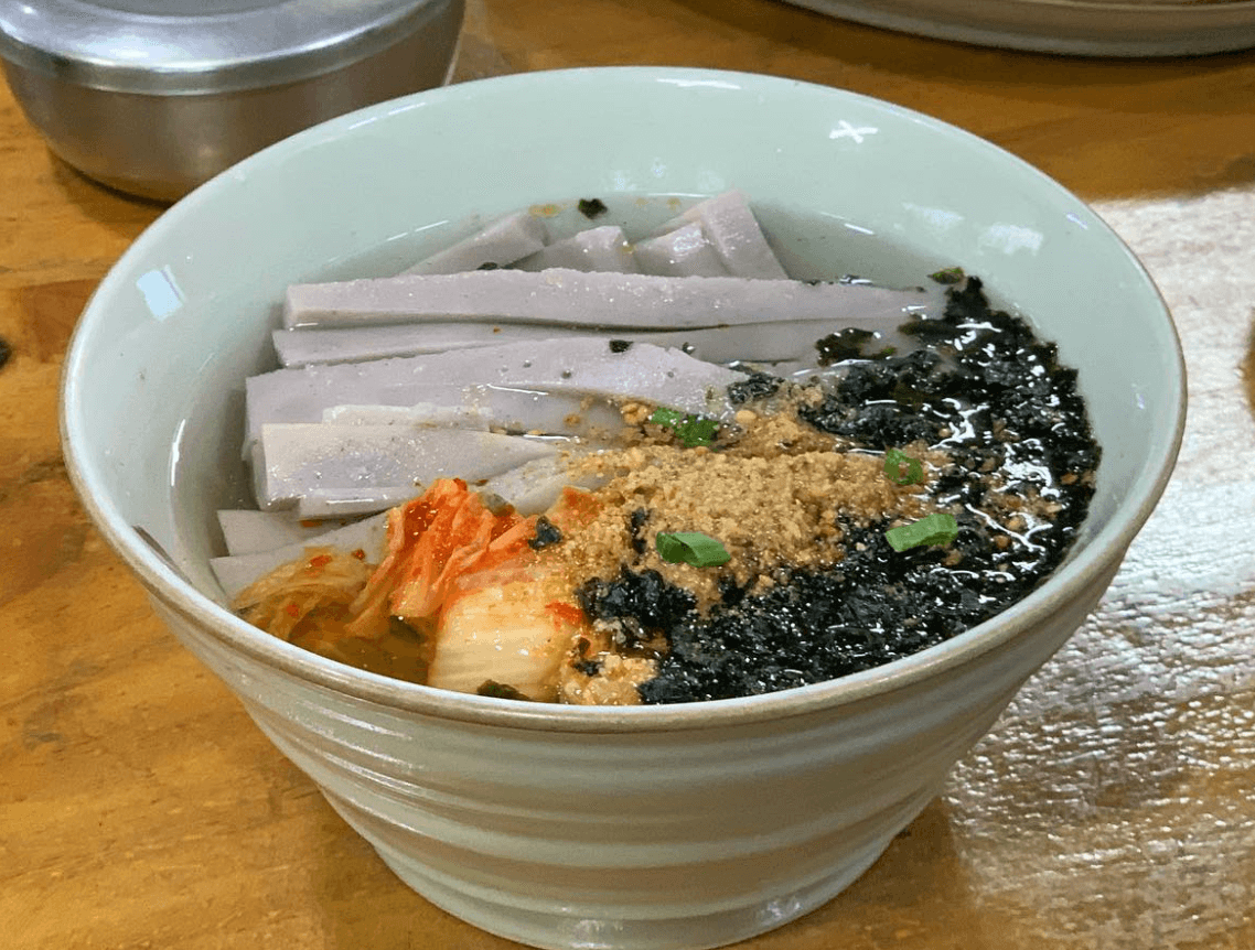 생활의달인 원주 메밀묵밥 달인 은둔식달