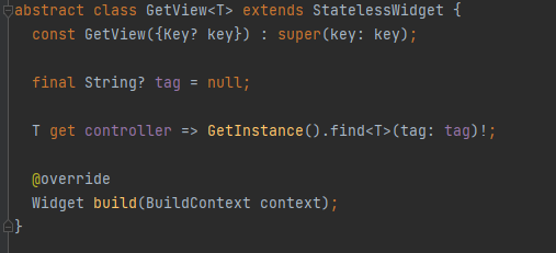 Flutter GetX GetView Widget 변경되지 않을 때