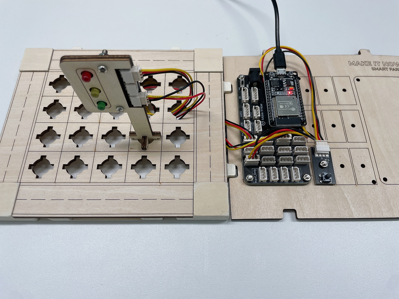 [아두이노 Esp32] 스마트시티 시스템은 어떻게 켜고 끌까 버튼편