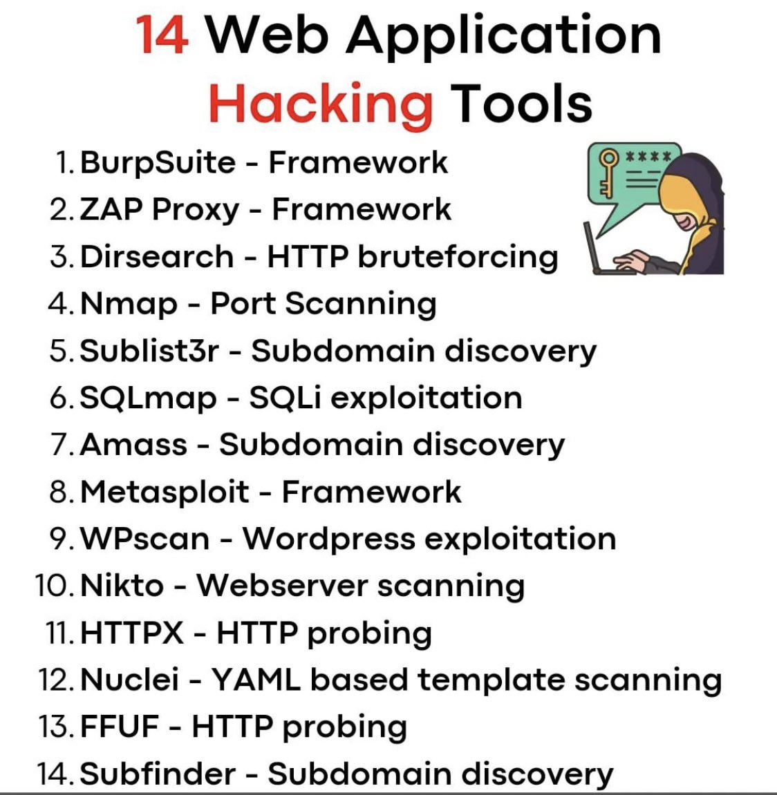 14 Web Application Hacking Tools
