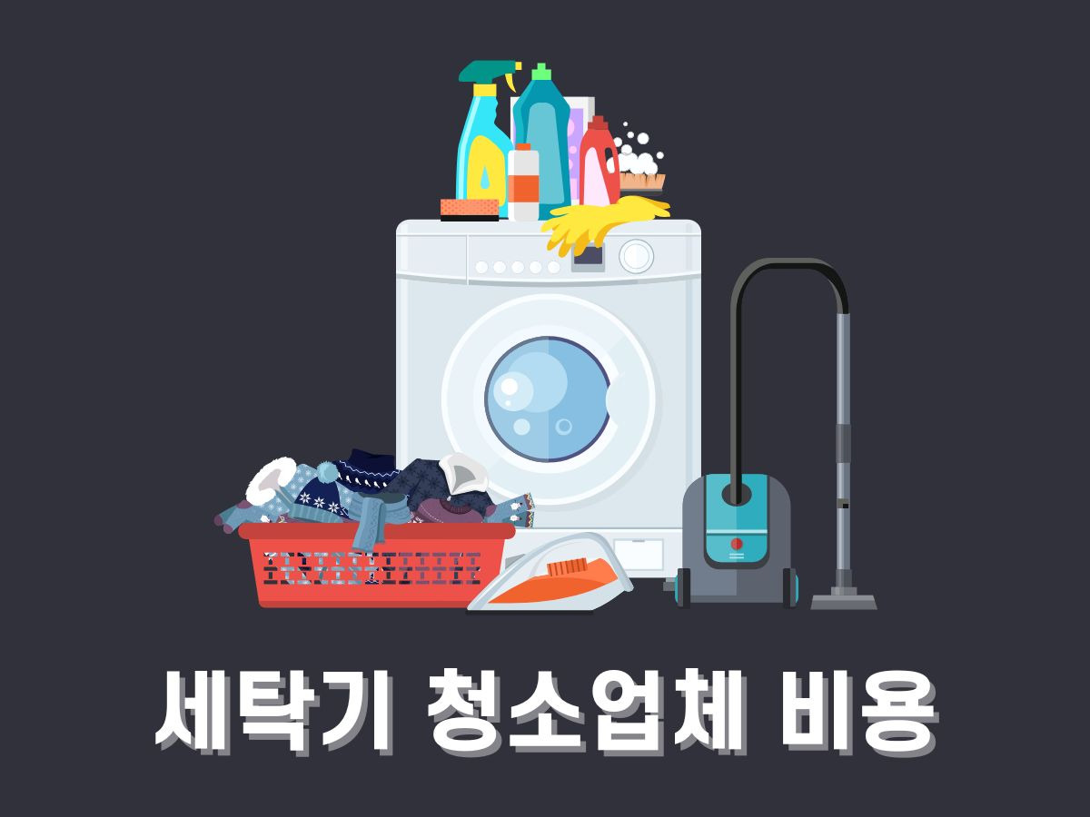 세탁기 청소업체 고르는 법 평균 비용까지 일반 드럼 빌트인