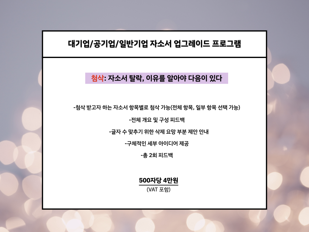 2024 Sk 하이닉스 신입사원 채용 자소서 항목과 합격자 자료 공유