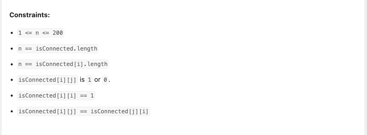 LeetCode (C/C++, Java) 547. Number of Provinces