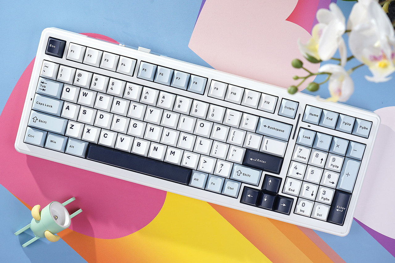 독거미 AULA F99 키보드 리뷰! 소프트웨어 사용법, 경해축 타건음!