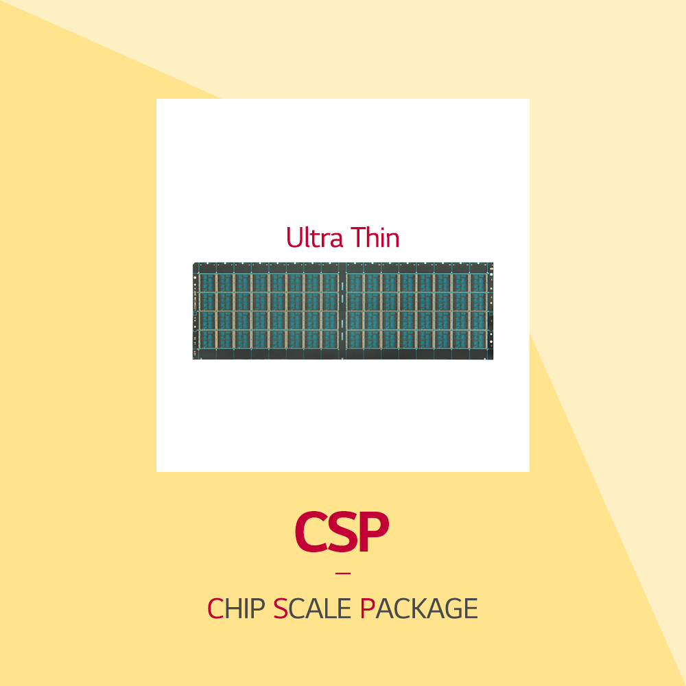 LG이노텍의 궁금한 이름의 부품들COB, COF, CSP 편