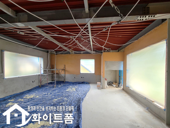 전라남도 고흥 신축건물 단열시공 친환경 단열재 화이트폼수성연질폼 수성연질우레탄폼