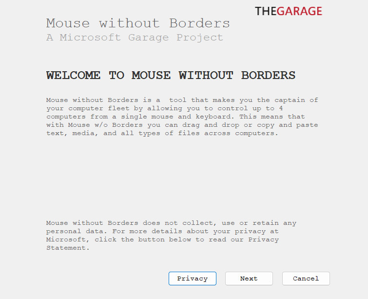 윈도우에서 키보드 마우스 공유하기 (Microsoft Garage Mouse without Borders)