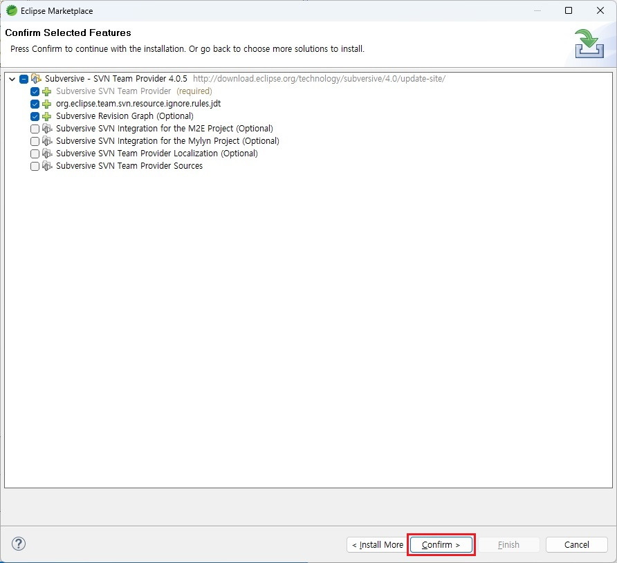 STS SVN 연동 방법(feat. 이클립스 SVN Connector 수동 설치)