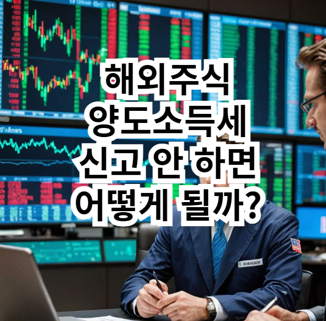 해외주식 양도소득세 신고 안 하면 어떻게 될까