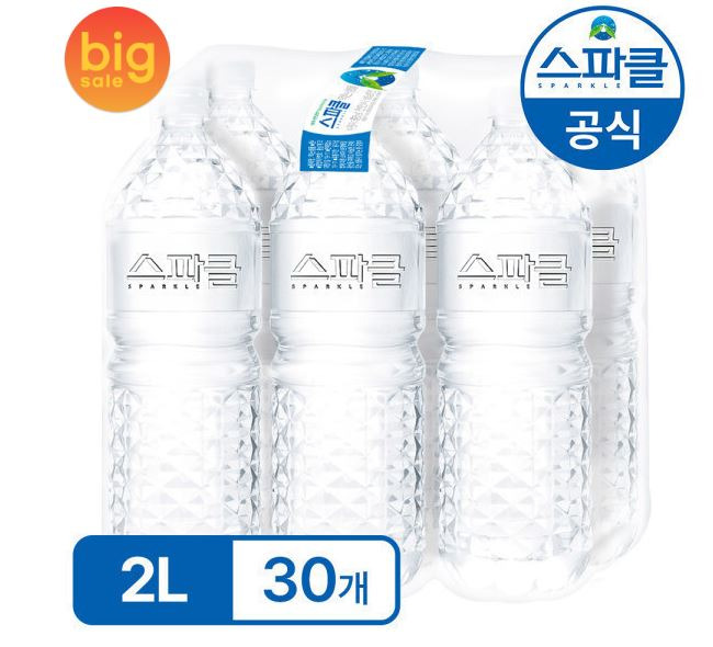 스파클생수 2L 30병 할인