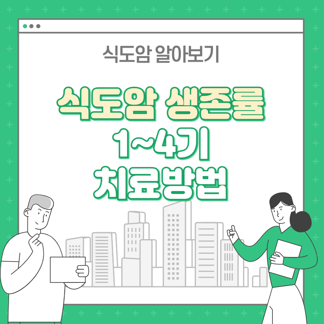 식도암 생존율 1기 2기 3기 4기 및 치료방법