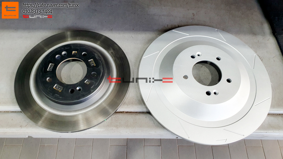 할인브레이크세트 - 네오테크NF4p & 리어원피스확장 K8하이브리드 순정18인치 ( 대구브레이크튜닝 = 네오테크우수판매점 튜닉스 )