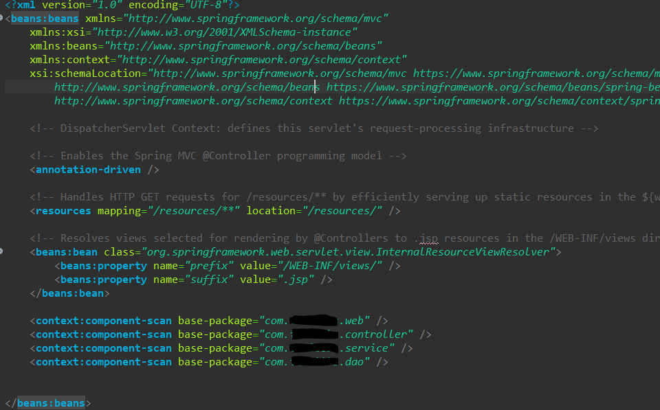 Spring 뜯어보기 - servlet-context.xml