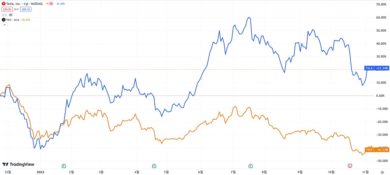 Tsly 고배당 월배당 테슬라tsla 커버드콜 Etf 밤비의 투자생활