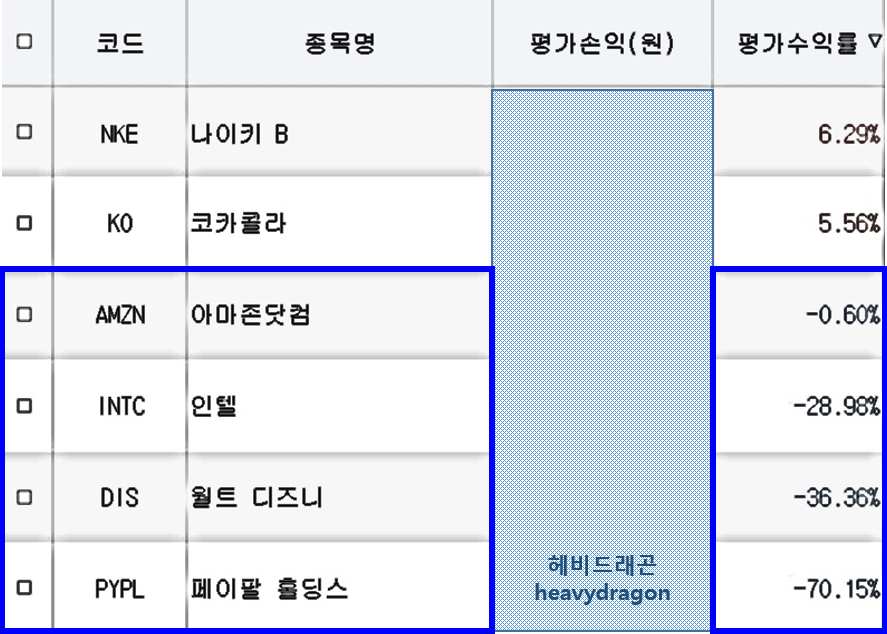 미국 주식 수익률 공개좋지만 나쁘기도 하다