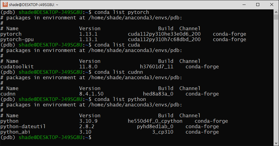wsl 2 pytorch cuda gpu 설치