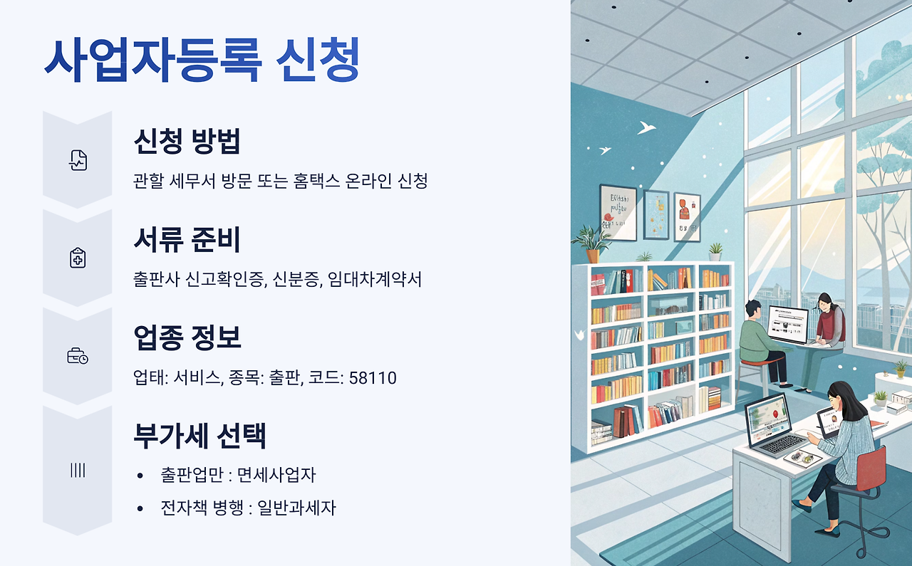 2025년 출판사업자 등록 절차 총정리 1인 출판사 설립부터 Isbn까지 발급까지