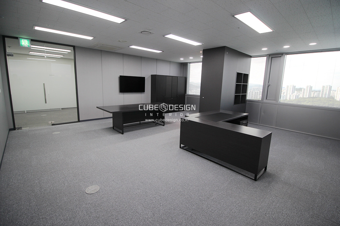 용인 기흥 지식산업센터 아파트형공장 사무실 인테리어