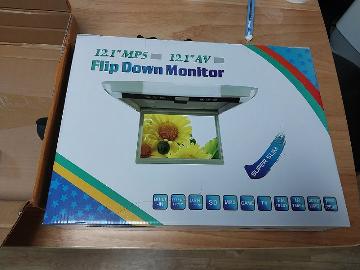 알리리뷰 자동차 가성비 천장 모니터 Tv 추천 및 설치 Diy 방법