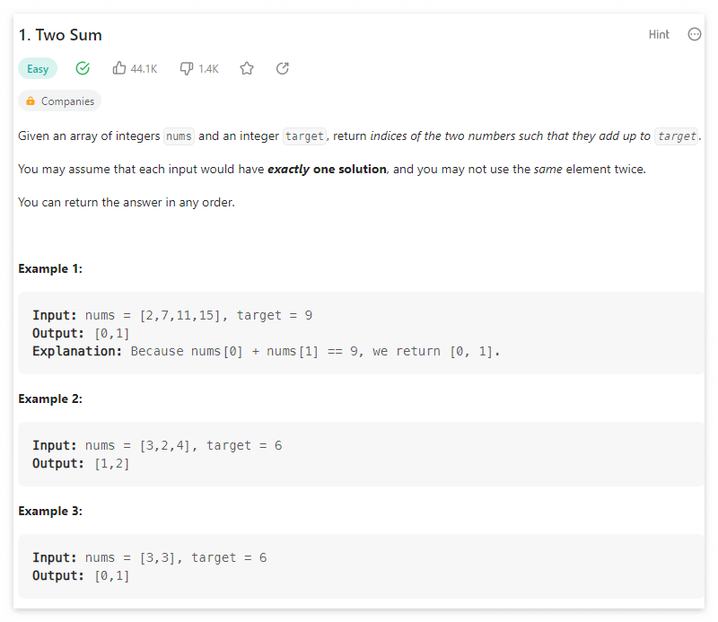[파이썬 PYTHON · 자바 JAVA] LeetCode【Two sum】 — Eager To Learn 🌌