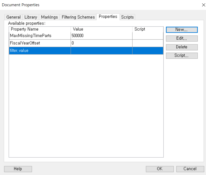 spotfire ) filter 적용된 value 가져오기 (how to get filter value)