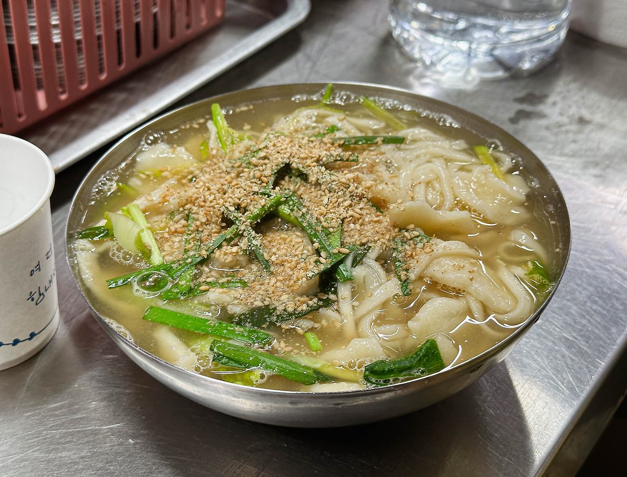 대구 서문시장 맛집 소문난공주수제비 비빔국수 후기