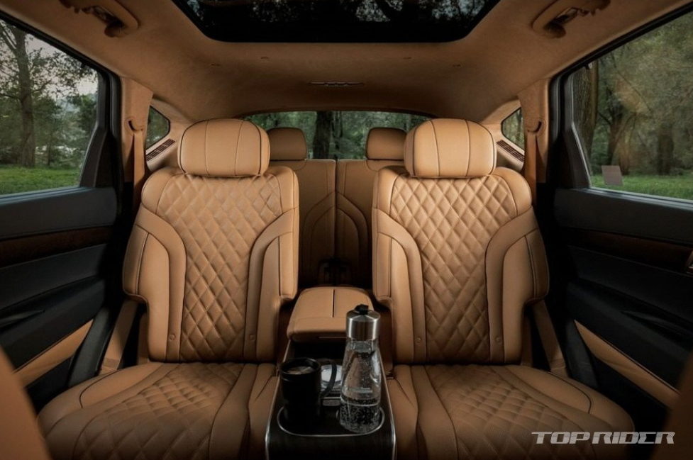 제네시스 GV80 6인승 실내 추가 공개