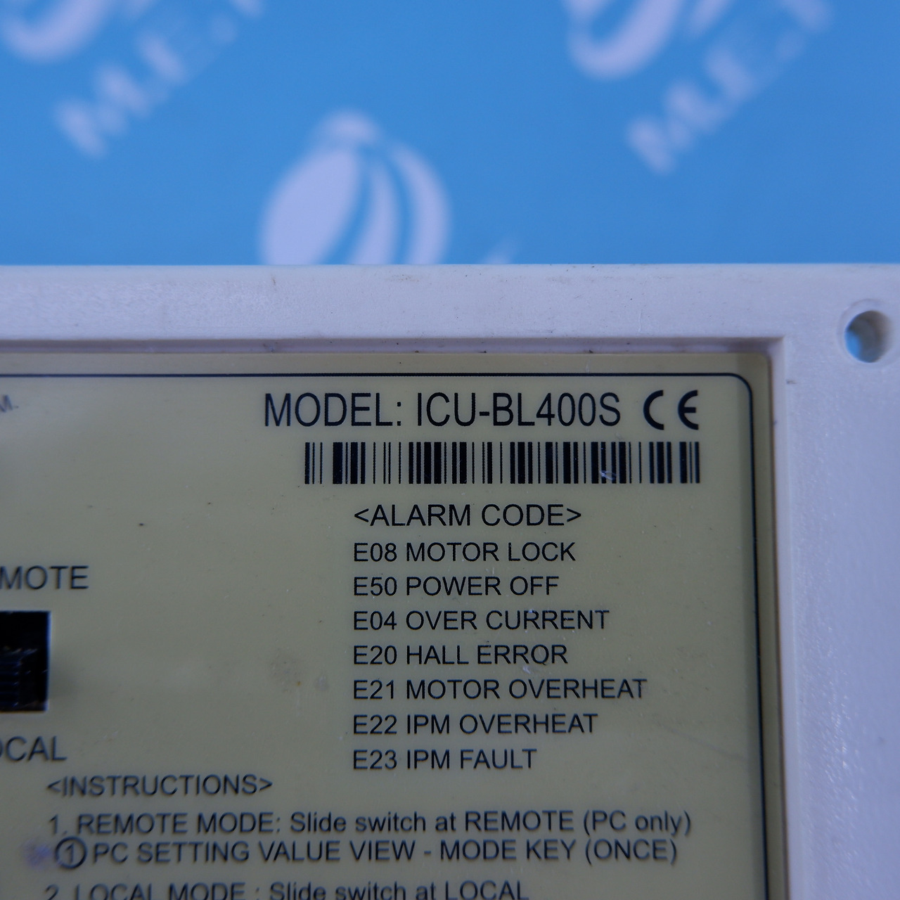 ICU-BL400S(CABLE CUTTING) [ETC CONTROLLER] SHINSUNG E&G AC LINEAR ...