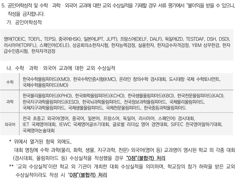 해외고 졸업 수시전형 도전의 실제 재외국민 And 주재원 자녀 한국대학 입시