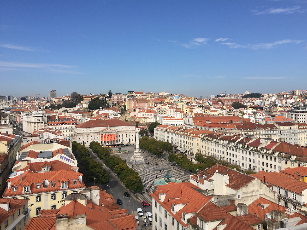 포르투갈 리스본 여행기 1일차 2편 산타 후스타 엘리베이터 코메르시우 광장 Praca Do Comercio