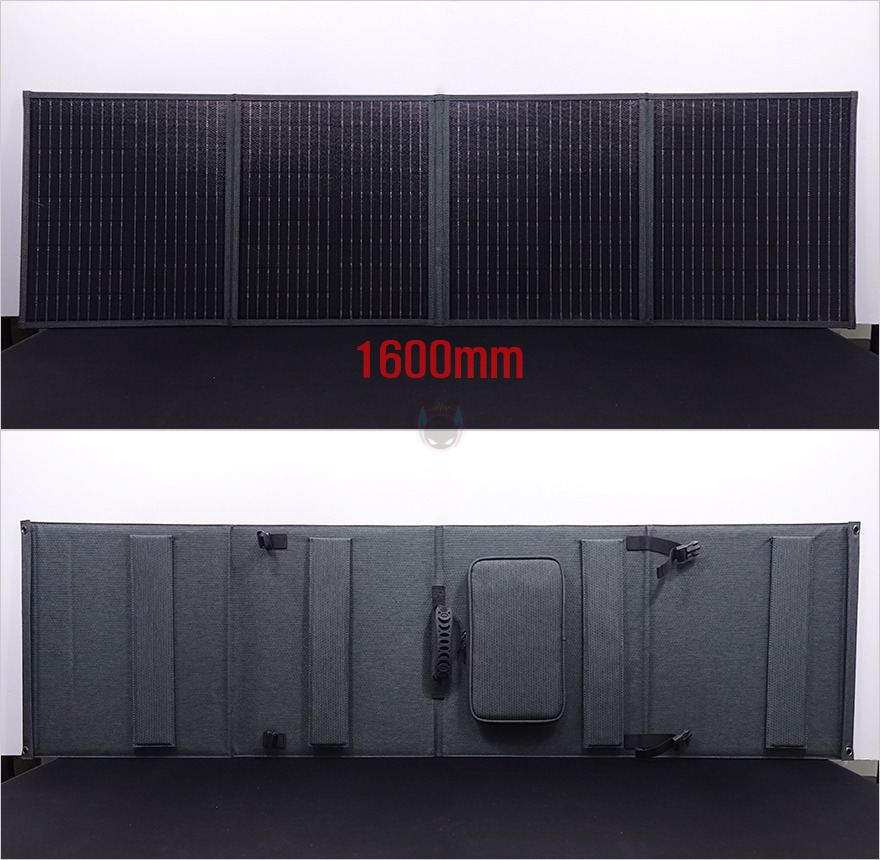 최대 110W 충전속도를 가진 휴대용 접이식 태양광 패널! - POWERWIN PWS110