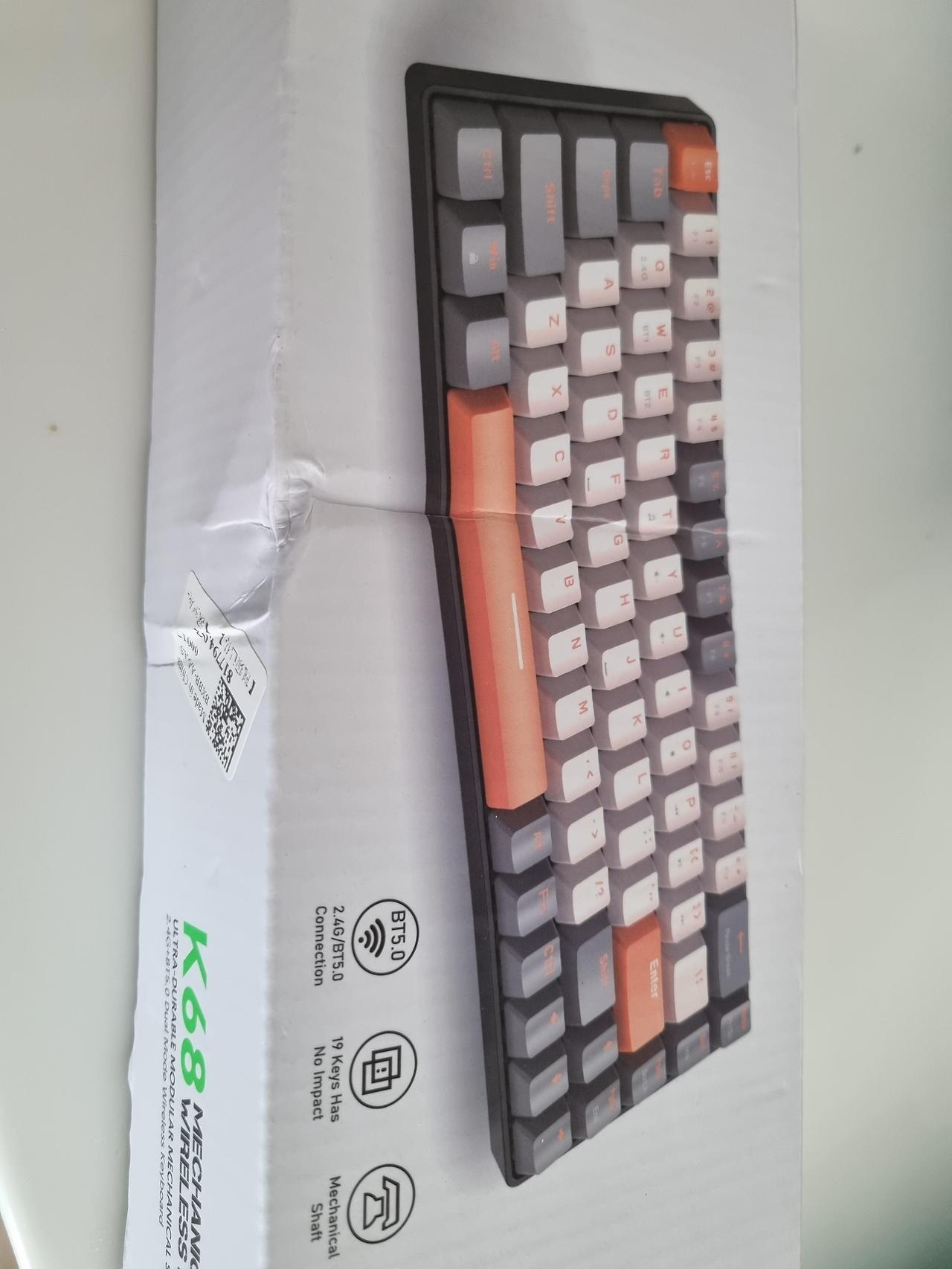 알리익스프레스 68키 기계식 키보드 K68 구입기