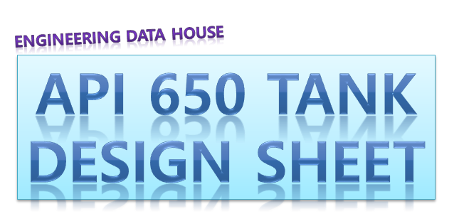 API 650 Tank Design Sheet