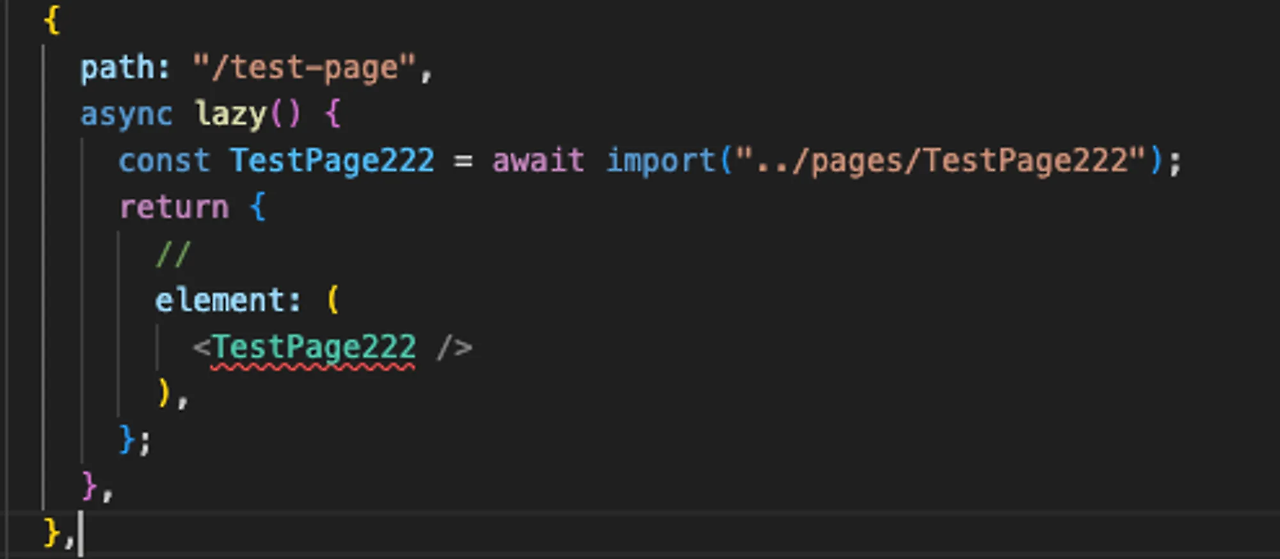 [React Router V6] 코드 스플릿팅과 lazy 로딩