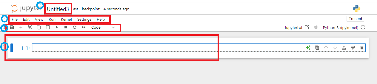 Python파이썬 주피터jupyter 사용법