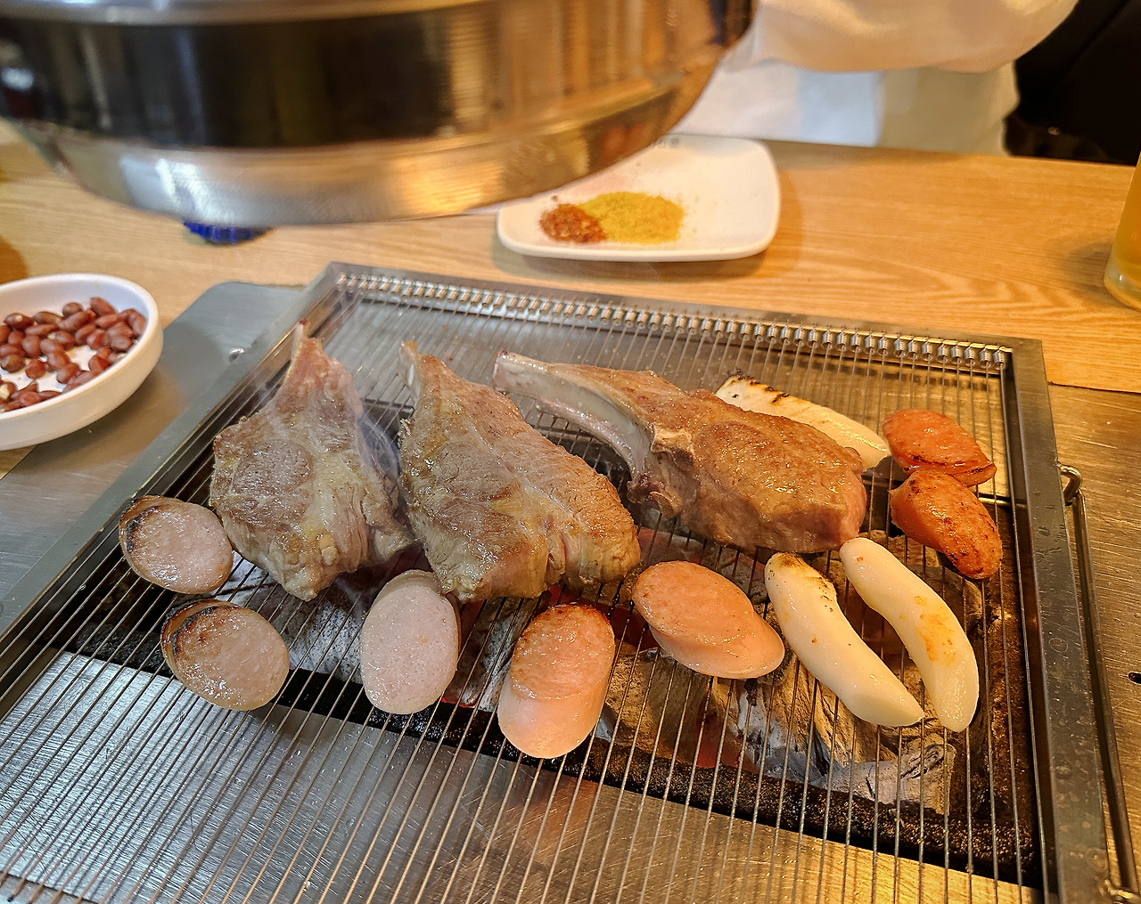 황학동 양고기 무한리필 뉴타운 생양고기 후기