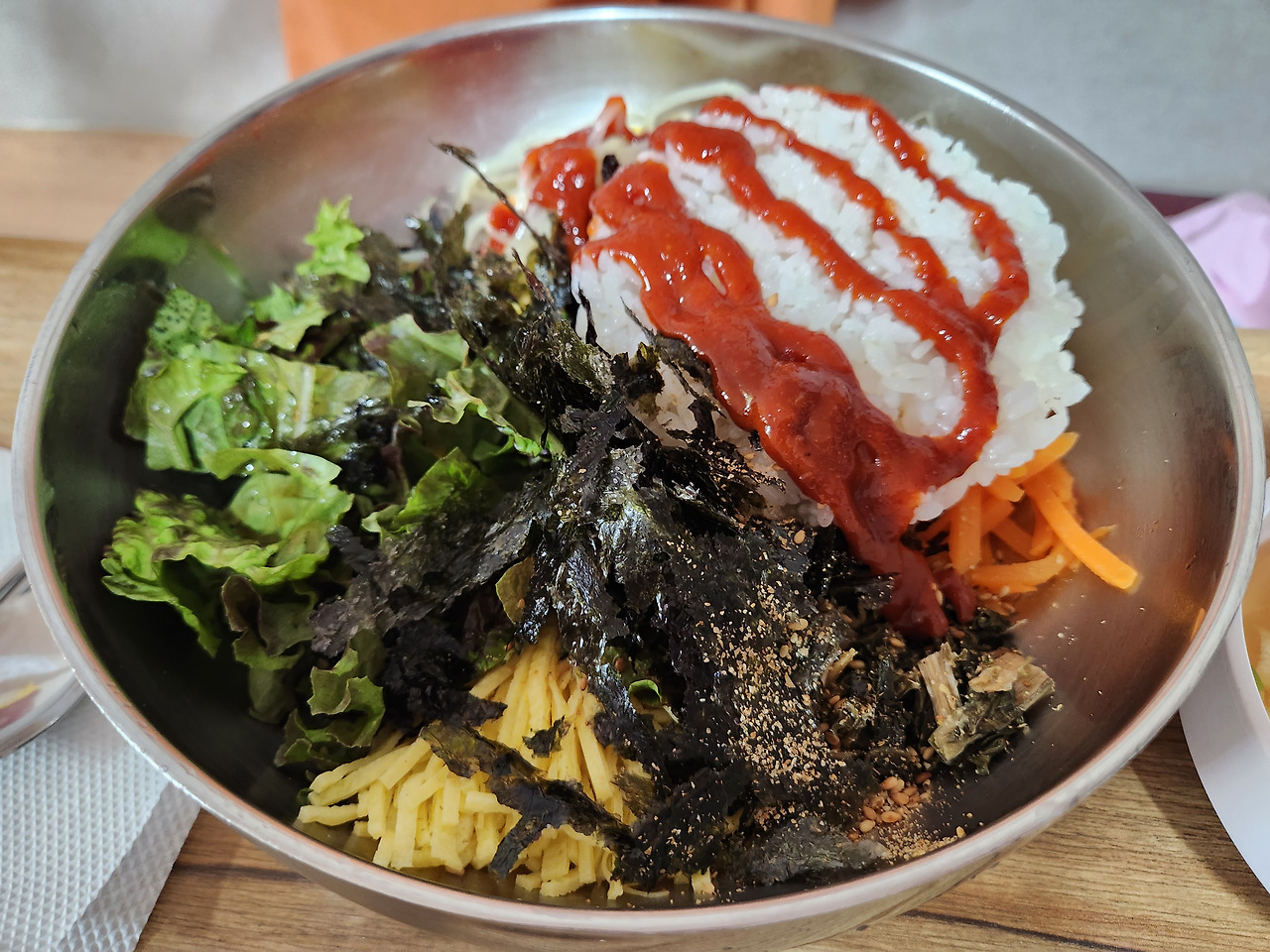 성수역 직장인 맛집 전통 씨래기 국밥 내돈내산 후기 시래기국밥과 비빔밥